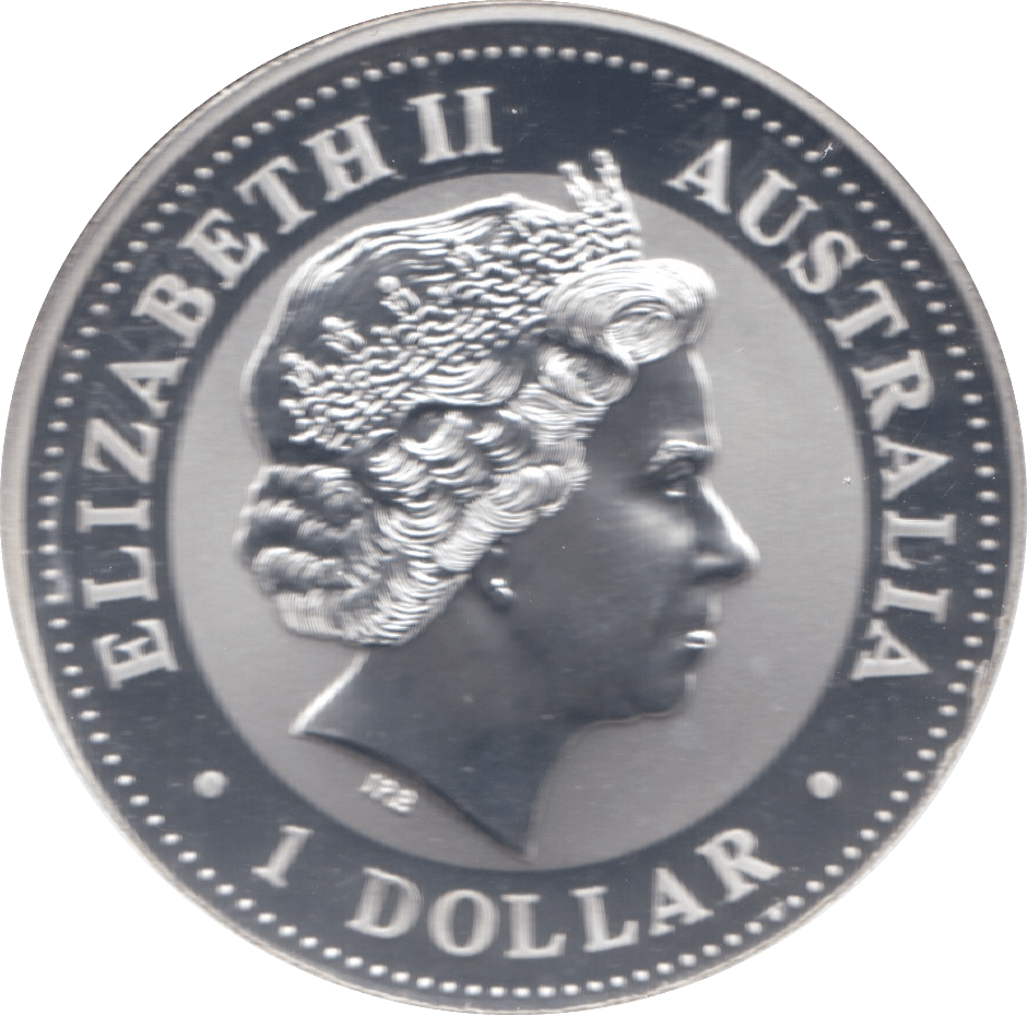 2000 ONE DOLLAR KOOKABURRA SILVER PROOF SILVER WORLD COINS ...