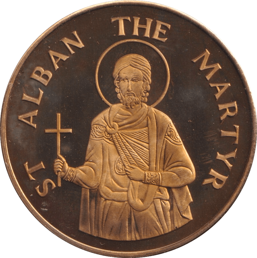 2000 ST ALBAN CATHEDRAL MEDALLION M38 MEDALS & MEDALLIONS ...