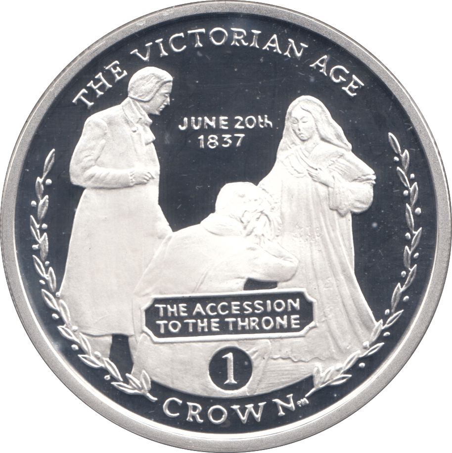 2001 SILVER PROOF ONE CROWN THE VICTORIAN AGE GIBRALTAR SILVER WORLD COINS Cambridgeshire Coins ...