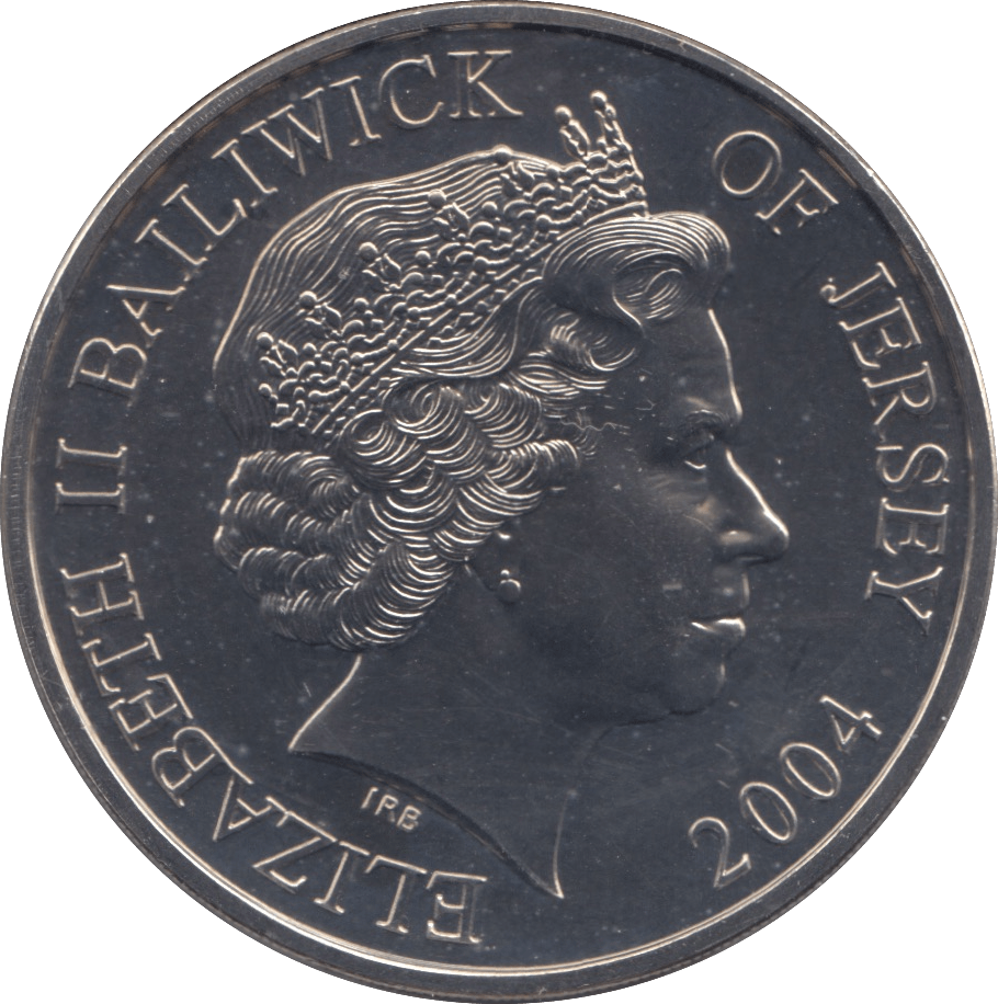2004 BU JERSEY FLYING SCOTSMAN COIN FIVE POUNDS WORLD COINS ...