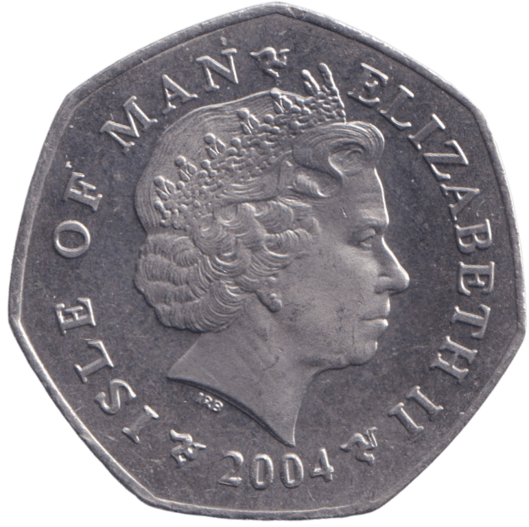 2004 CHRISTMAS 50P WATER WHEEL ISLE OF MAN ( PROOF ) – Cambridgeshire Coins