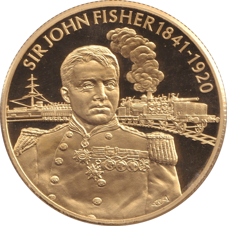 2004 GOLD PLATED 2 DOLLAR EAST CARIBBEAN STATES SIR JOHN FISHER ...