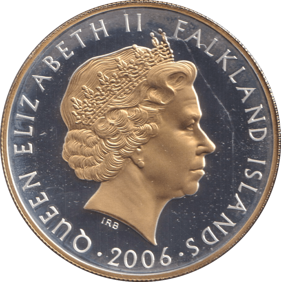 2006 FIFTY PENCE SILVER PROOF 80 YEARS SILVER WORLD COINS ...