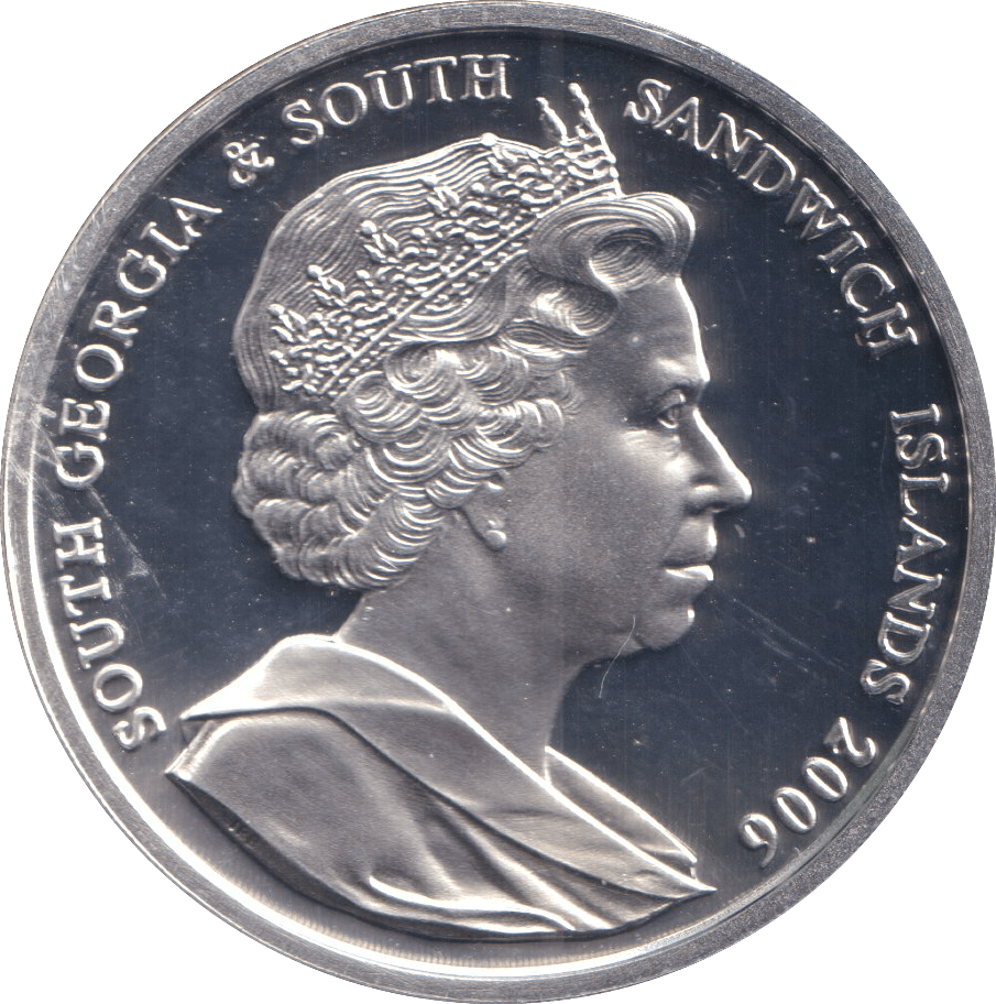 2006 TWO POUNDS SANDWICH ISLANDS PEN Cambridgeshire Coins ...