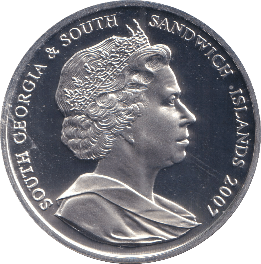 2007 TWO POUNDS SANDWICH ISLANDS ERNEST SHACKLETON PEN Cambridgeshire ...