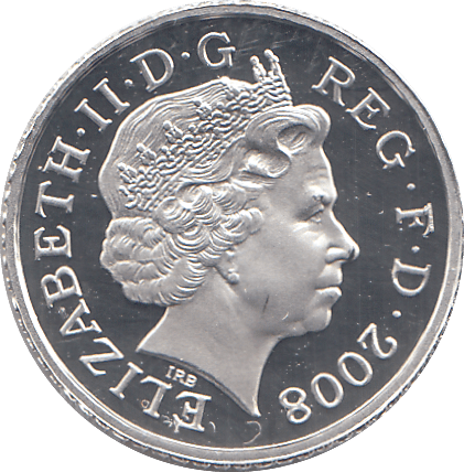 2008 SILVER PROOF FIVE PENCE Silver Proof Cambridgeshire Coins ...
