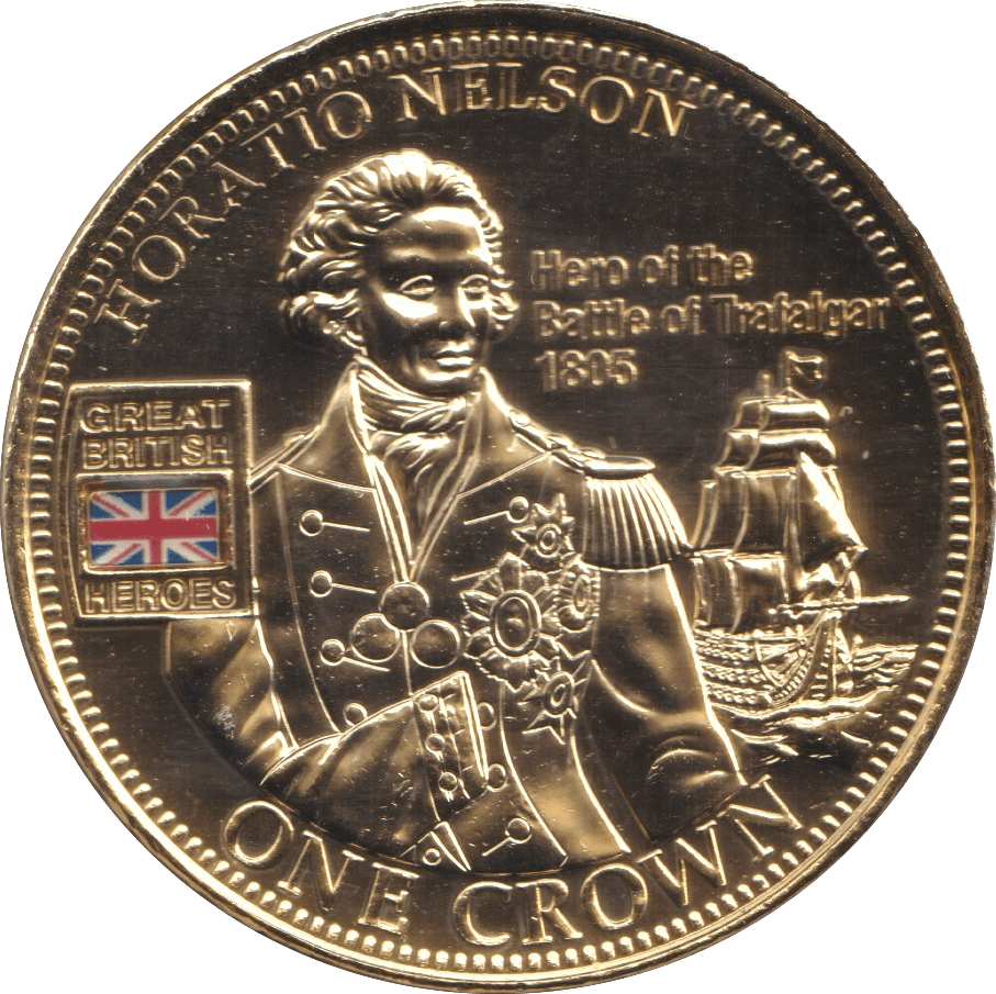 2010 ONE CROWN HORATIO NELSON BU – Cambridgeshire Coins