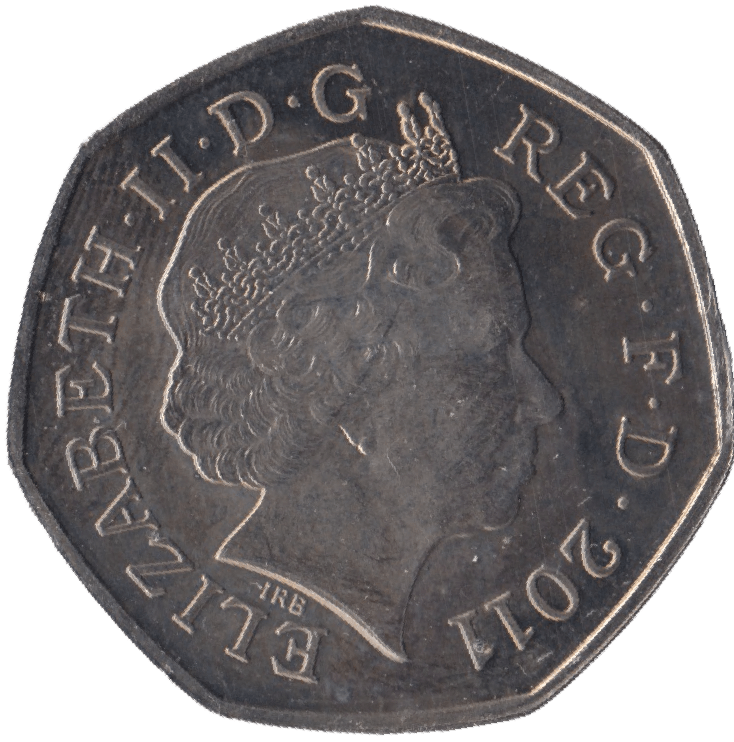 2011 BRILLIANT UNCIRCULATED LONDON OLYMPIC 2012 50p FENCING 50p BU ...