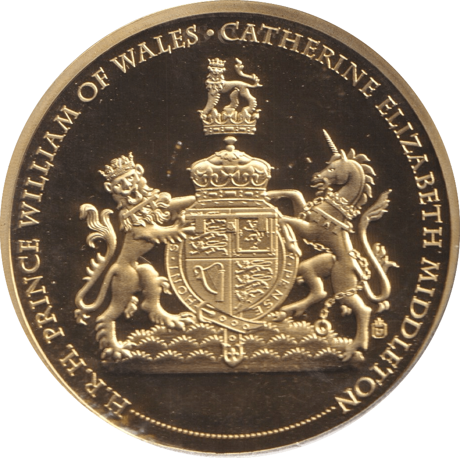2012 WILLIAM AND KATE WEDDING COIN F242 WORLD COINS Cambridgeshire ...