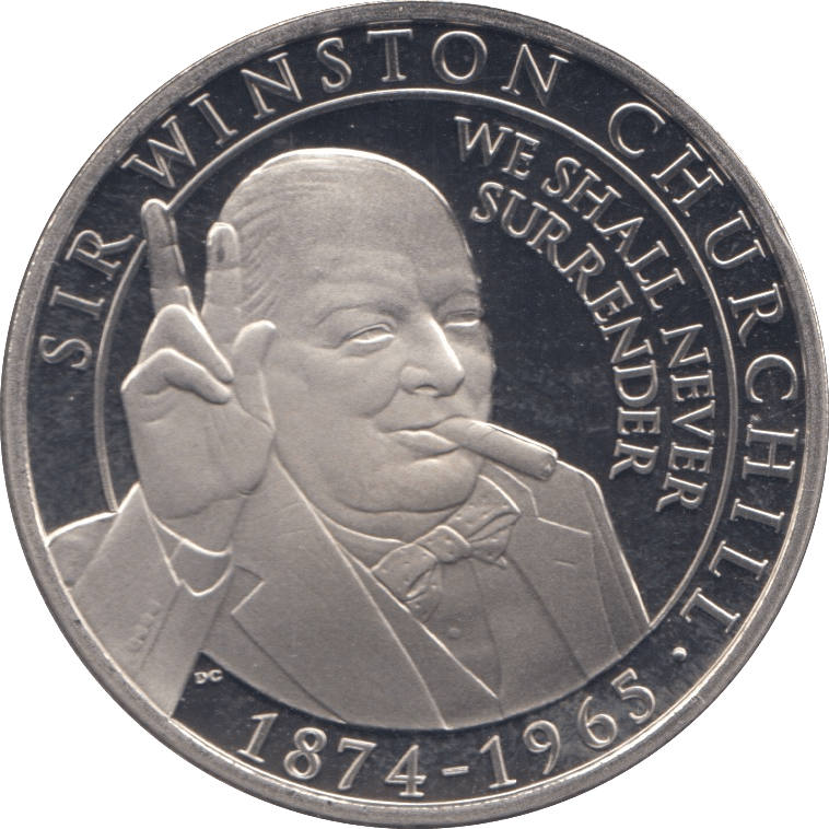 2015 HALF CROWN SIR WINSTON CHURCHILL WORLD COINS Cambridgeshire Coins ...