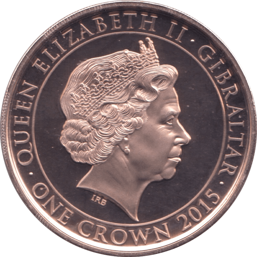 2015 PROOF TWO POUNDS WINSTON CHURCHILL GIBRALTAR WORLD COINS ...