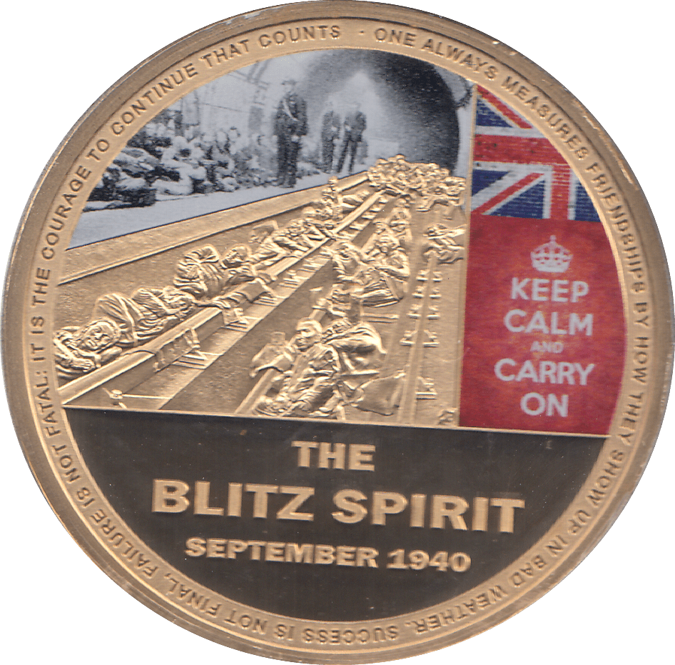 2015 THE BLITZ SPIRIT WE WILL ALWAYS REMEMBER – Cambridgeshire Coins