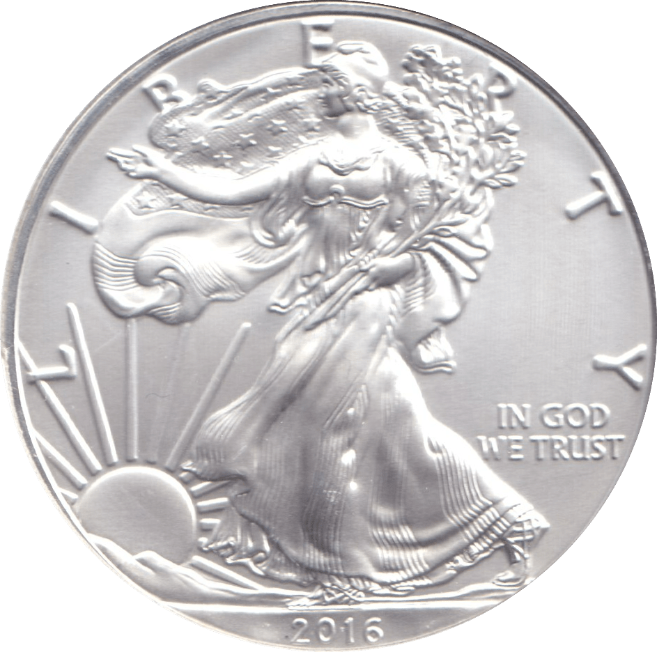 2016 SILVER LIBERTY ONE DOLLAR USA – Cambridgeshire Coins