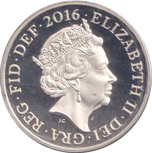 2016 SILVER PROOF ONE POUND – Cambridgeshire Coins