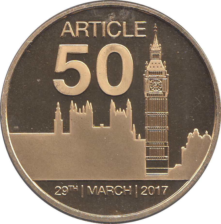 2017 ARTICLE 50 COIN – Cambridgeshire Coins