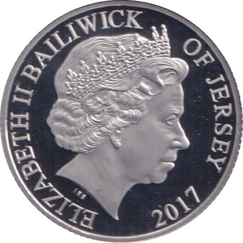 2017 PLATINUM BAILIWICK OF JERSEY ONE PENNY ( PROOF ) Platinum Coins ...