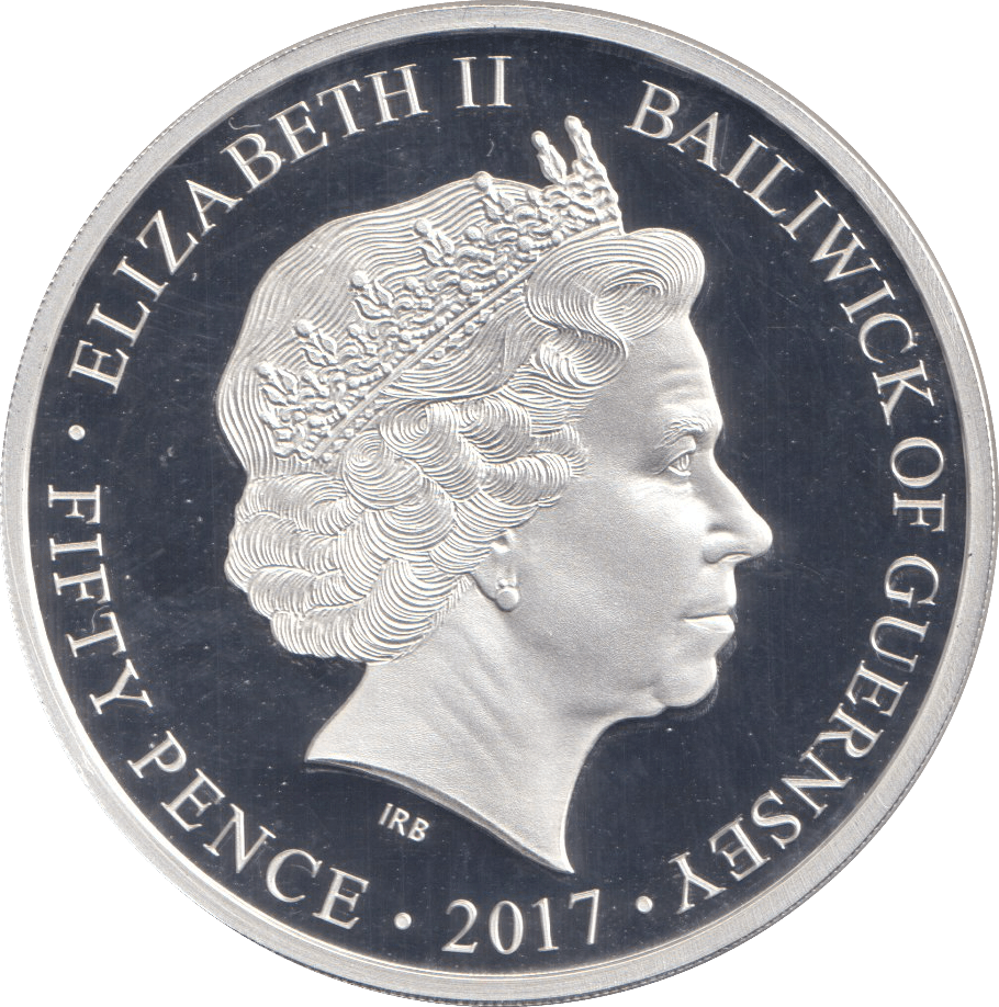 2017 SILVER PLATED PROOF BATTLE OF BRITAIN FIFTY PENCE CHIPMUNK SILVER ...