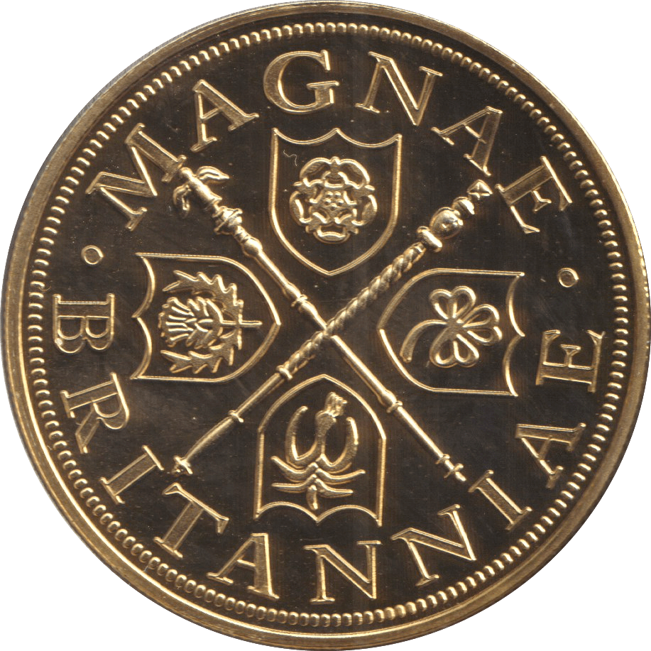 GOLD PLATED MEDAL UK LANDMARKS 1 WORLD COINS Cambridgeshire Coins ...