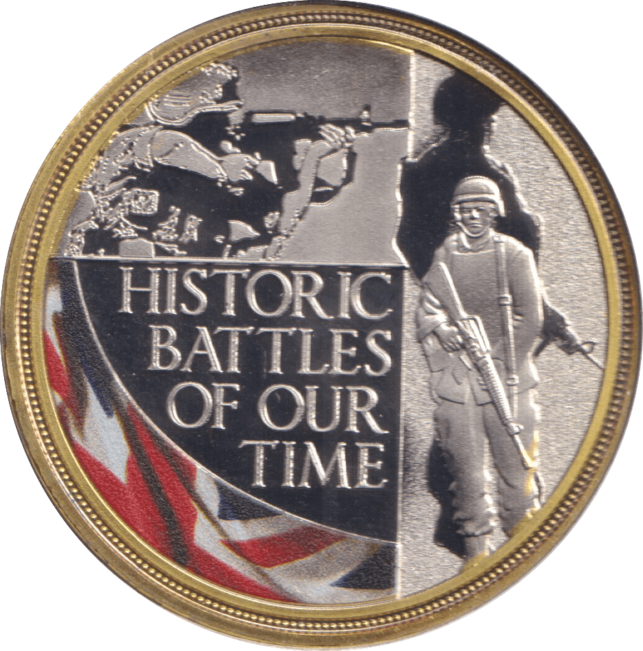2018 HISTORIC BATTLES OF OUR TIME- BATTLE OF GOOSE GREEN WORLD COINS ...