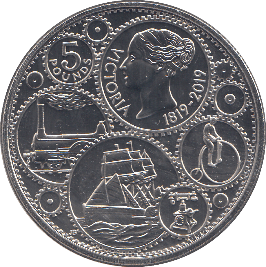 2019 FIVE POUNDS VICTORIA 200th ANNIVERSARY ( BU ) – Cambridgeshire Coins