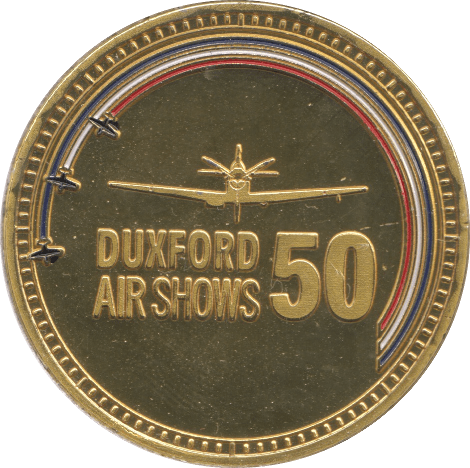 2020 DUXFORD AIR SHOW 50TH ANNIVERSARY COIN UNITED KINGDOM SPITFIRE ...