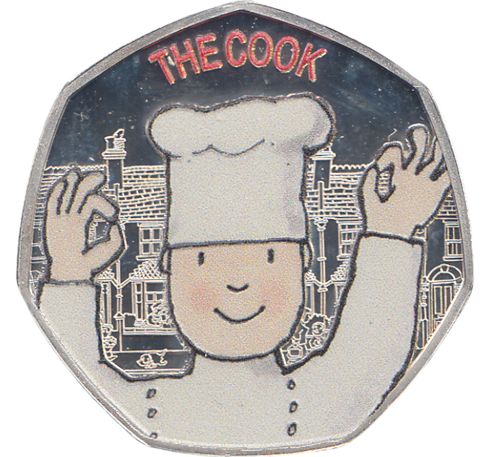 2021 50P MR BENN THE COOK SILVER PROOF 50P Silver Proof Cambridgeshire ...