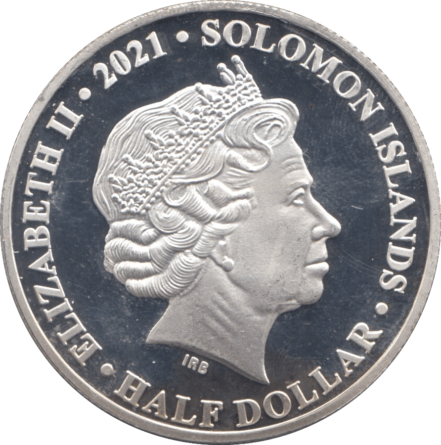 2021 HALF DOLLAR SOLOMON ISLANDS WORLD COINS Cambridgeshire Coins ...
