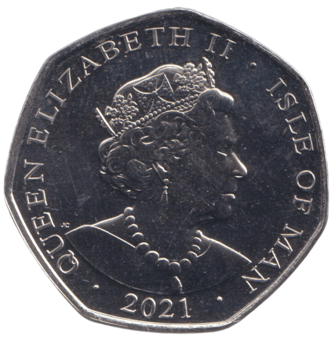 2021 ISLE OF MAN THE MARCH HARE 50P BU – Cambridgeshire Coins