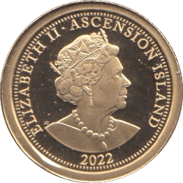 2022 GOLD PROOF PRINCE WILLIAM 40TH BIRTHDAY 1/8TH SOVEREIGN ASCENSION ...