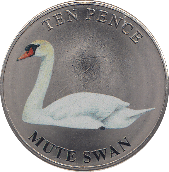 2023 TEN PENCE WILDLIFE COLLECTION MUTE SWAN WORLD COINS Cambridgeshire ...