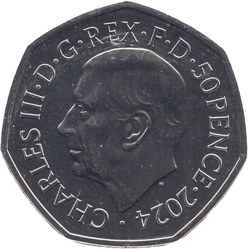 2024 FIFTY PENCE BRILLIANT UNCIRCULATED COLOURISED 50P DEATH STAR 50p ...