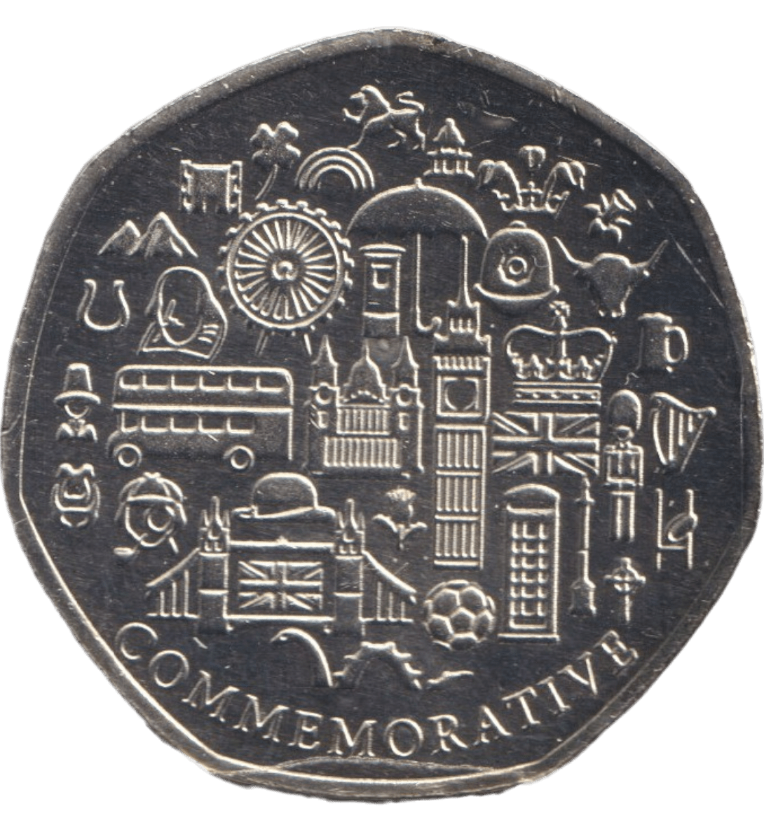 2025 50P SHAPED COINS WILD BRITAIN FIELD POPPY – Cambridgeshire Coins