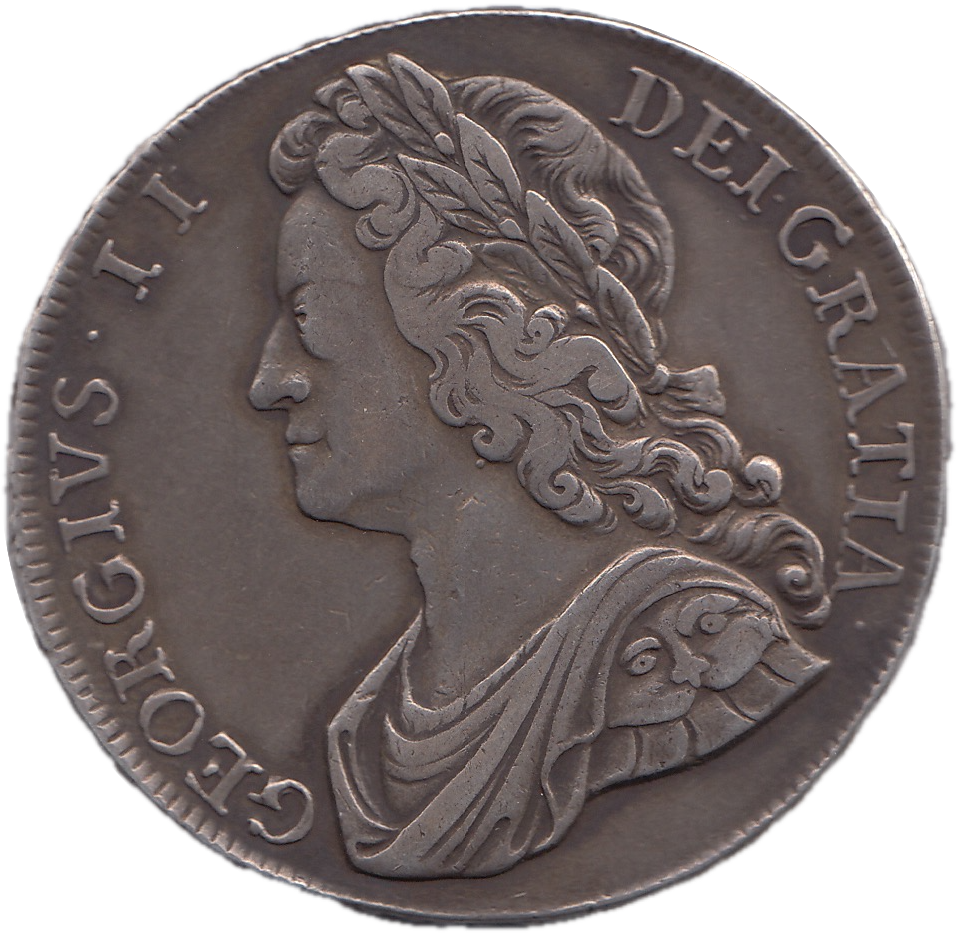 1741 CROWN ( GVF ) CROWN Cambridgeshire Coins – Cambridgeshire Coins