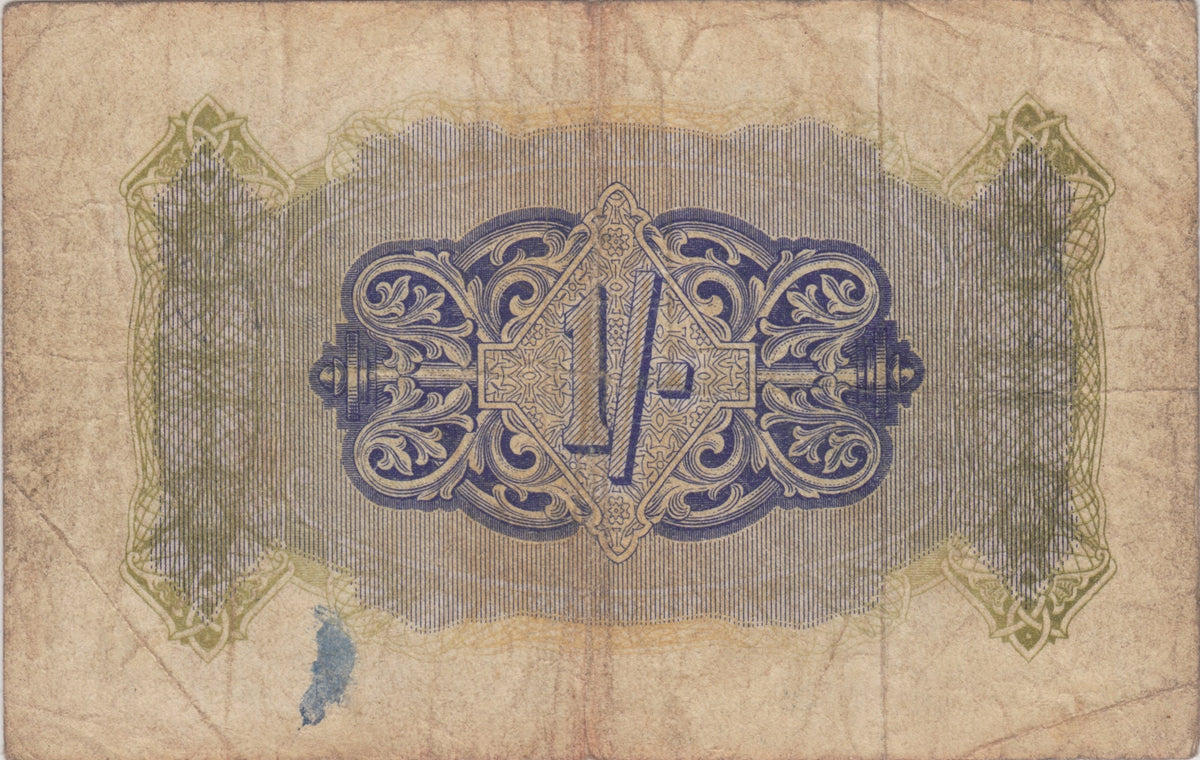 BRITISH MILITARY BANKNOTE 1 SHILLING REF 950 World Banknotes ...