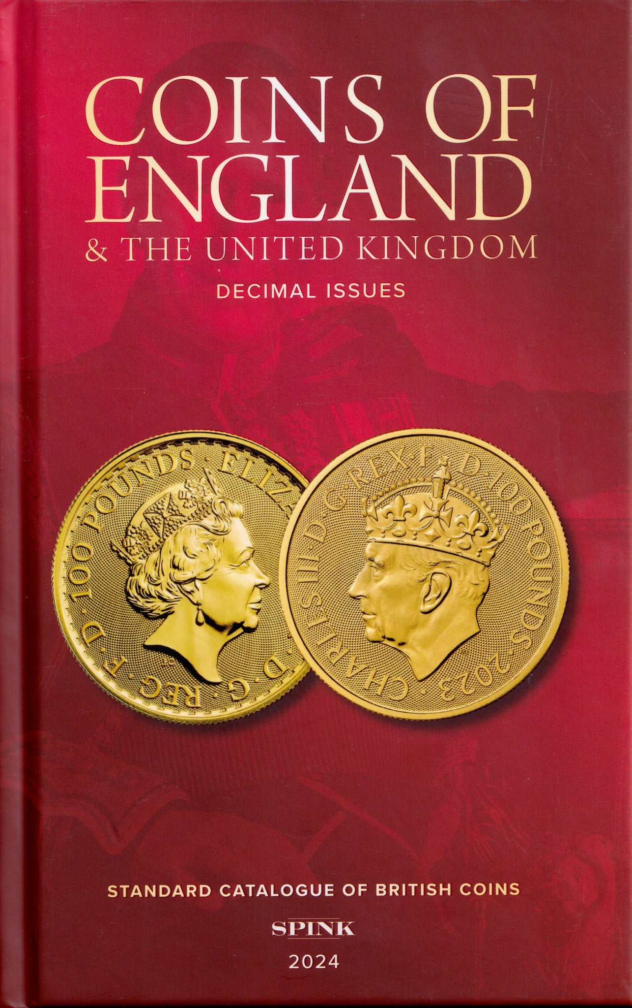 COINS OF ENGLAND 2024 DECIMAL HARDCOVER - SPINK Coin Book ...