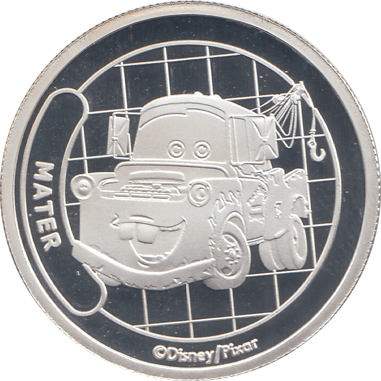 2021 DISNEY SILVER PLATED MATER TOKEN ( PROOF ) – Cambridgeshire Coins