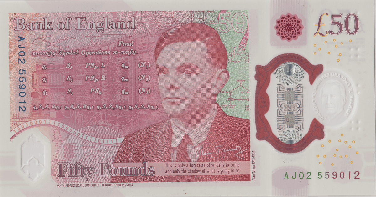 FIFTY POUNDS BANKNOTE JOHN REF £50-11 £50 Cambridgeshire Coins ...
