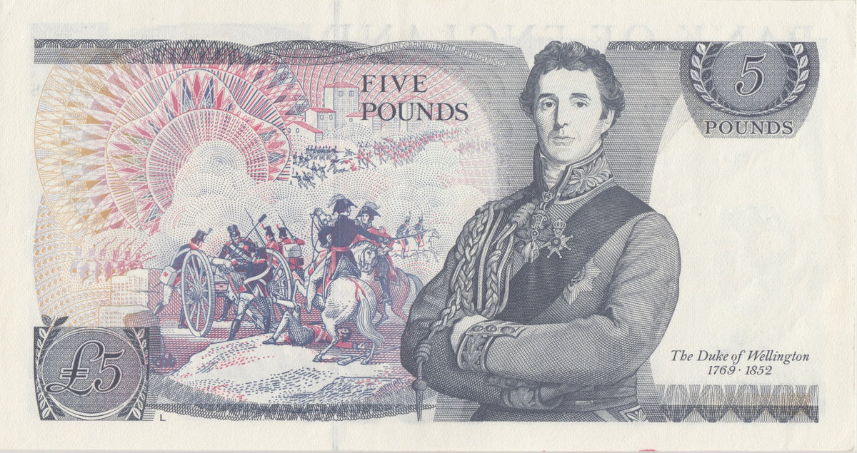 FIVE POUNDS BANKNOTE GILL REF £5-87 £5 BANKNOTES Cambridgeshire Coins ...