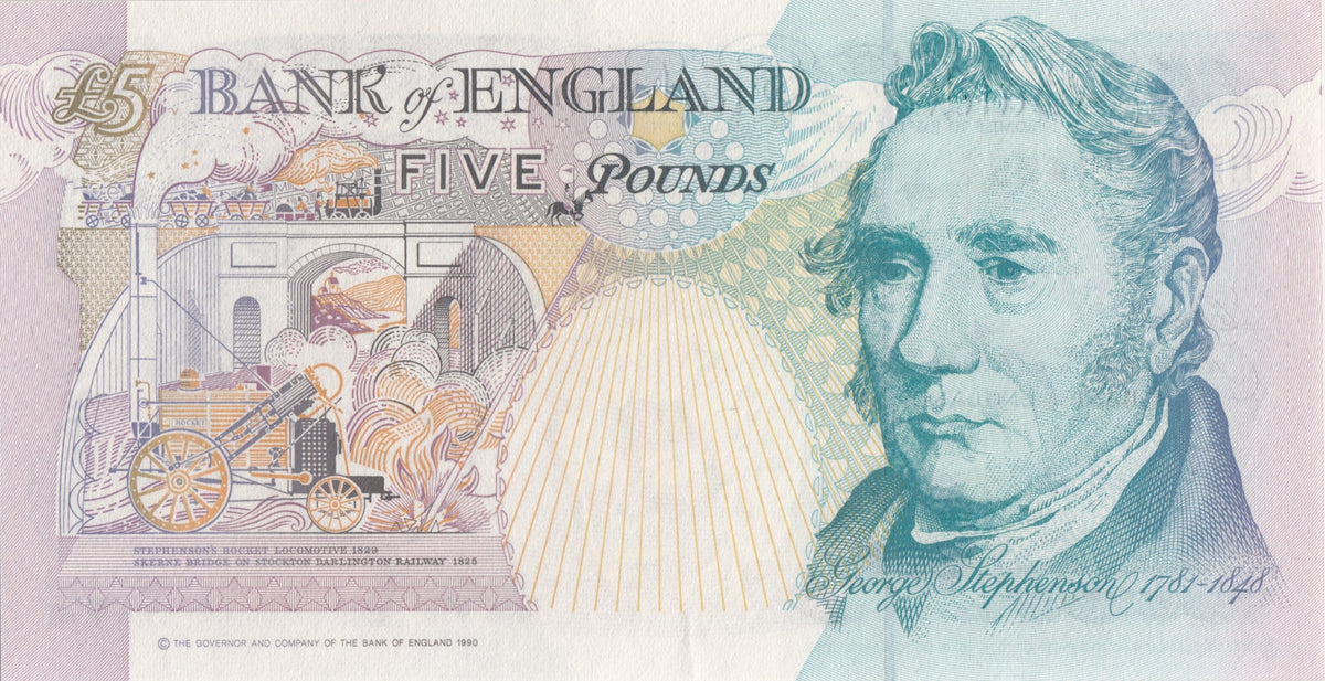 FIVE POUNDS BANKNOTE PAGE REF £5-111 £5 BANKNOTES Cambridgeshire Coins ...