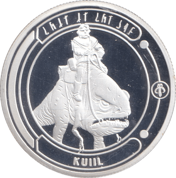 STAR WARS SILVER PLATED KUIL TOKEN ( PROOF ) – Cambridgeshire Coins