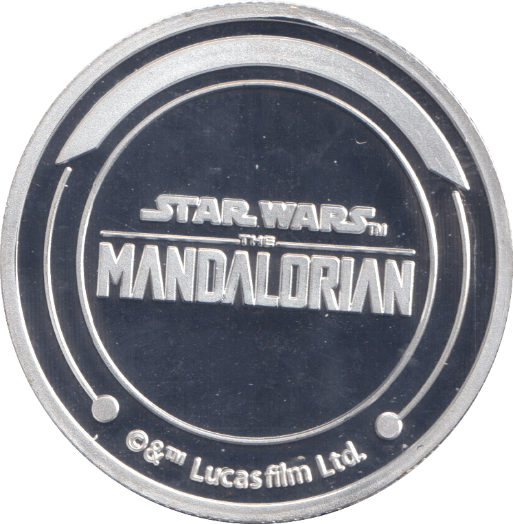 STAR WARS SILVER PLATED STORMTROOPER TOKEN ( PROOF ) – Cambridgeshire Coins