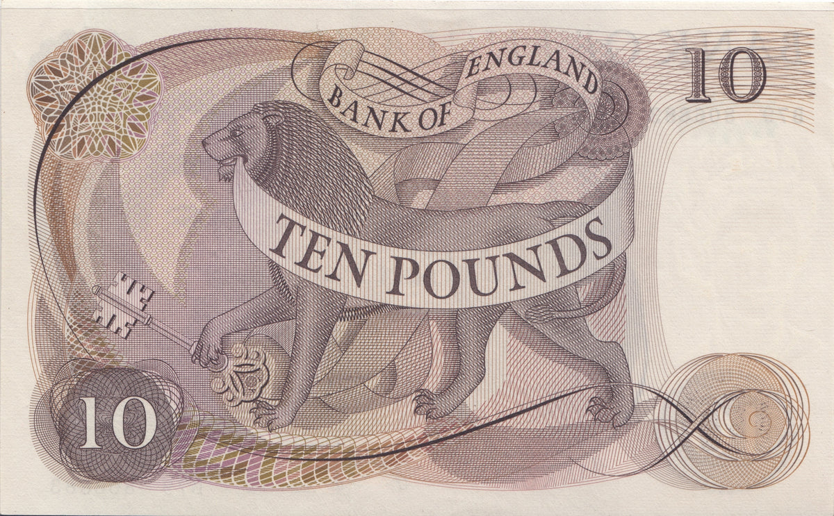 TEN POUNDS BANKNOTE PAGE REF £10-19 £10 Banknotes Cambridgeshire Coins ...