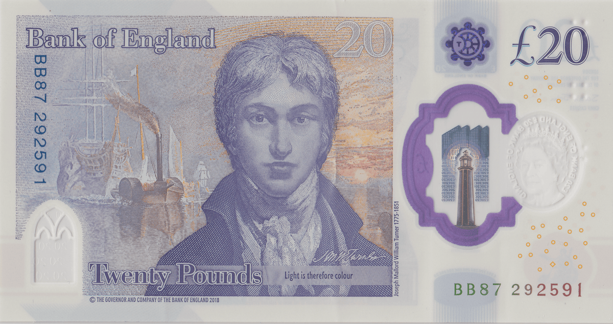 TWENTY POUNDS BANKNOTE SARAH JOHN REF £20-33 £20 BANKNOTES ...