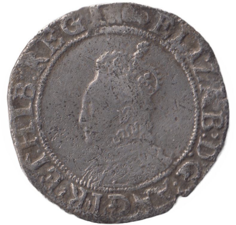 1552 - 1600 SILVER SHILLING ELIZABETH 1ST FIFTH ISSUE Hammered Coins ...