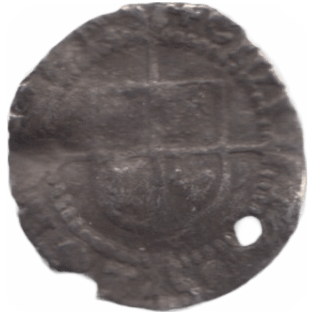 1558 - 1603 ELIZABETH 1ST SILVER PENNY Hammered Coins Cambridgeshire ...