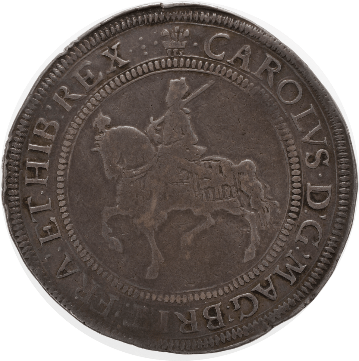 1630 - 1631 CROWN TOWER MINT HORSEMAN PLUMES CROWN Cambridgeshire Coins – Cambridgeshire Coins