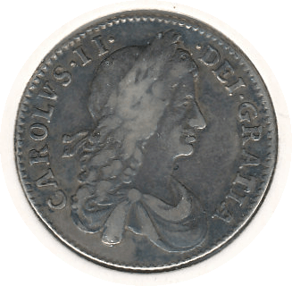 1663 SHILLING ( GVF ) - Cambridgeshire Coins – Cambridgeshire Coins