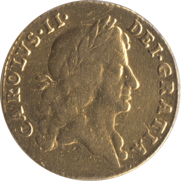 1666 GOLD ONE GUINEA ( GF ) Guineas Cambridgeshire Coins ...