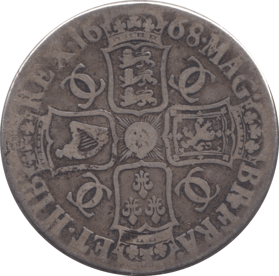 1668 CROWN ( FINE ) Crown Cambridgeshire Coins – Cambridgeshire Coins