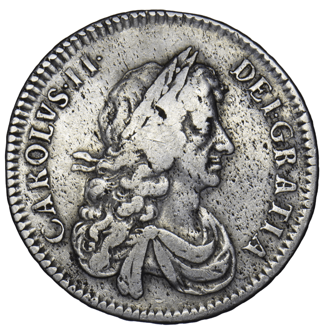 1680 HALFCROWN ( GF ) Halfcrown Cambridgeshire Coins – Cambridgeshire Coins